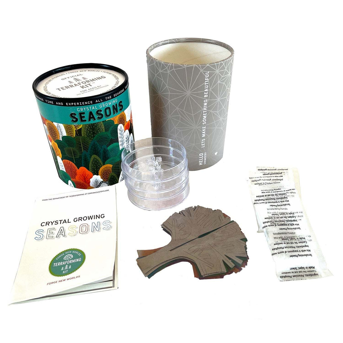 Crystal Growing Seasons Kit for Growing Trees of All Seasons – HungryRobot